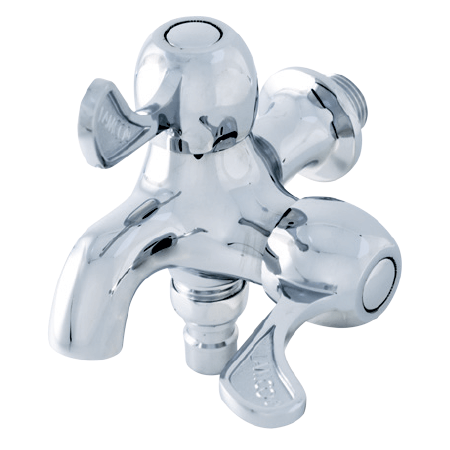 L-23821 2-Way Sink Faucet | Lamco Dual Outlet Brass Faucet