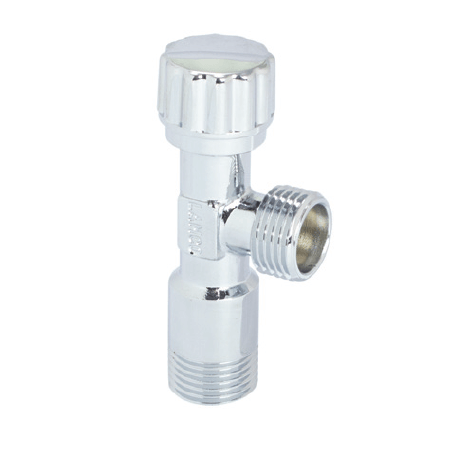 L-54028 Italy Angle Valve ½″ × ½″ 2-Way | Lamco Brass Valve