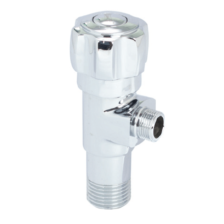 L-54036 Ceramic Ball Angle Valve ½″ × ⅜″ | Lamco Brass Valve