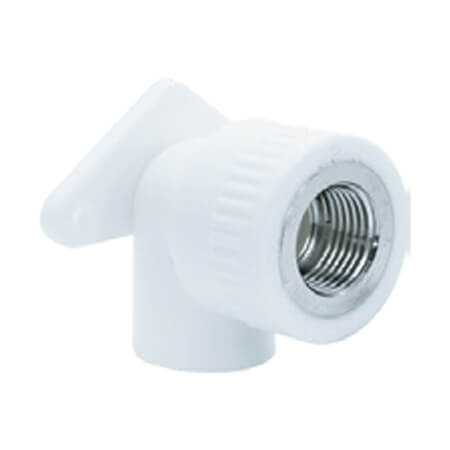 PPR Female Threaded Elbow with Disk | Lamco Plumbing Fitting
